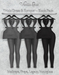 Second Life Marketplace - *Vanilla Bae* Trixie Set - Black 3 Pack ...