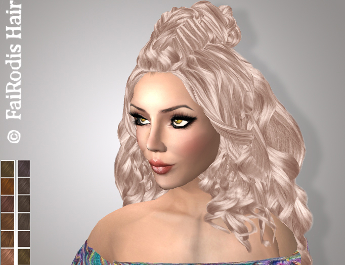 Second Life Marketplace - FaiRodis Angelica hair light shaten pack