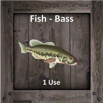 Second Life Marketplace - DFS Fish - Bass (DFS - Texture Only)