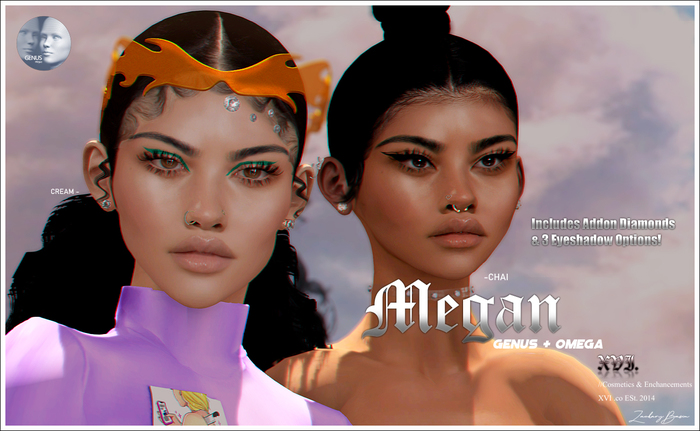Second Life Marketplace - [XVI] Megan Skin (Chai)