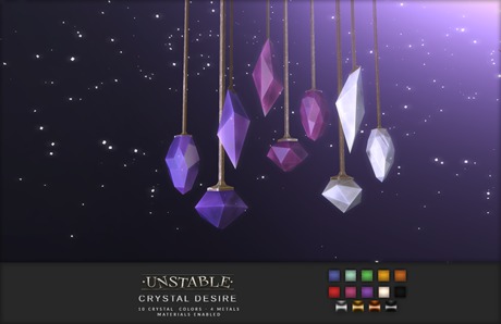 Second Life Marketplace - unstable. Crystal Desire