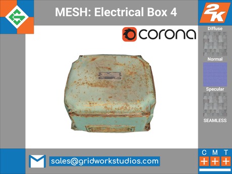 Second Life Marketplace - MESH: Electrical Box 4