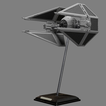 Second Life Marketplace - 3D / Tie Interceptor Model / 1 land impact