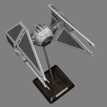 Second Life Marketplace - 3D / Tie Interceptor Model / 1 land impact