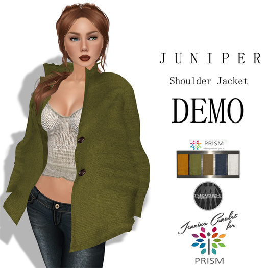 Second Life Marketplace - DEMO - * VALUE LINE * Juniper Shoulder Jacket ...