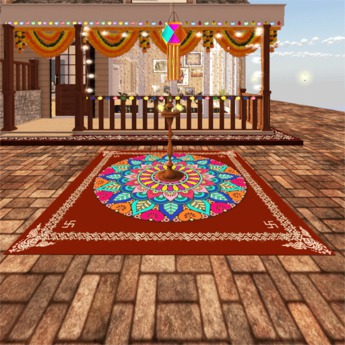 Second Life Marketplace - Diwali Rangoli Geru V1