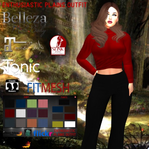 Second Life Marketplace - Enthusiastic Plains Outfit "BOXED"