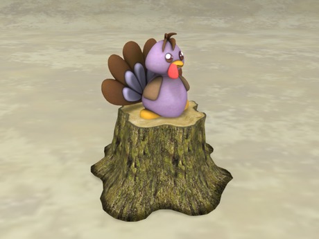 Second Life Marketplace - !MC! Turkey on a tree stump - 4 - 2PI - CM