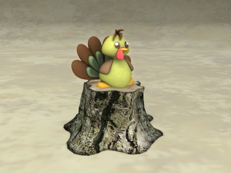 Second Life Marketplace - !MC! Turkey on a tree stump - 9 - 2PI - CM