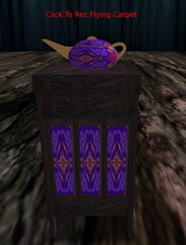Second Life Marketplace - Flying Carpet Rezzer