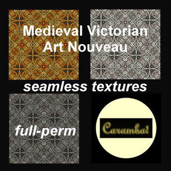 Second Life Marketplace - Medieval Victorian Art Nouveau textures