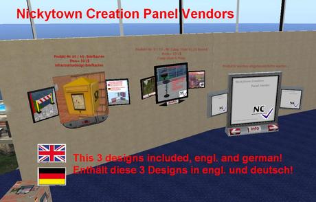 Second Life Marketplace - Panel Vendor