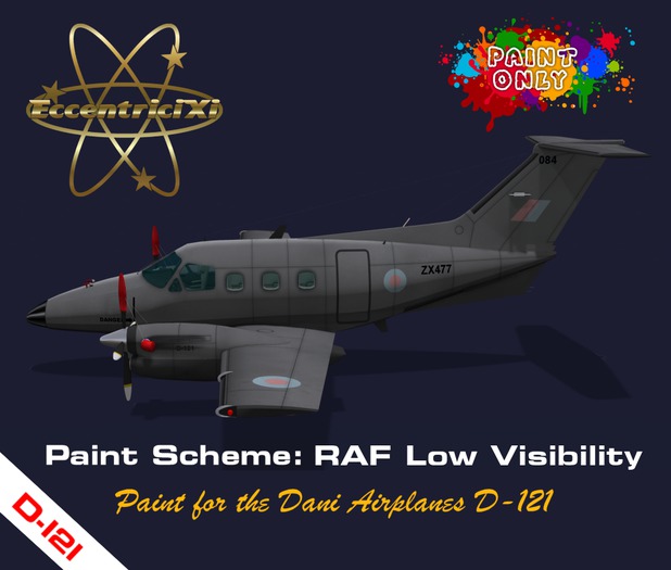 Second Life Marketplace - ~EXi~ Paint D-121 (RAF Low Vis)