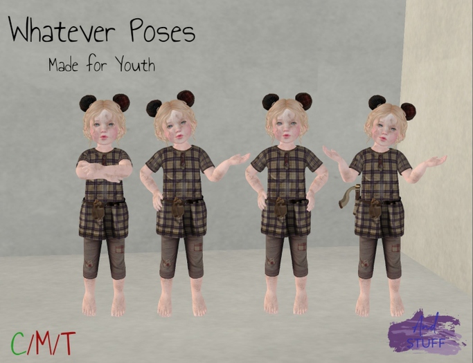 Second Life Marketplace - :And Stuff: Whatever Poses
