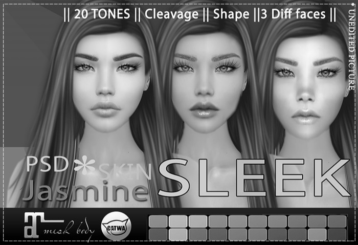 Second Life Marketplace - jasminea 3 driffrent faces demo