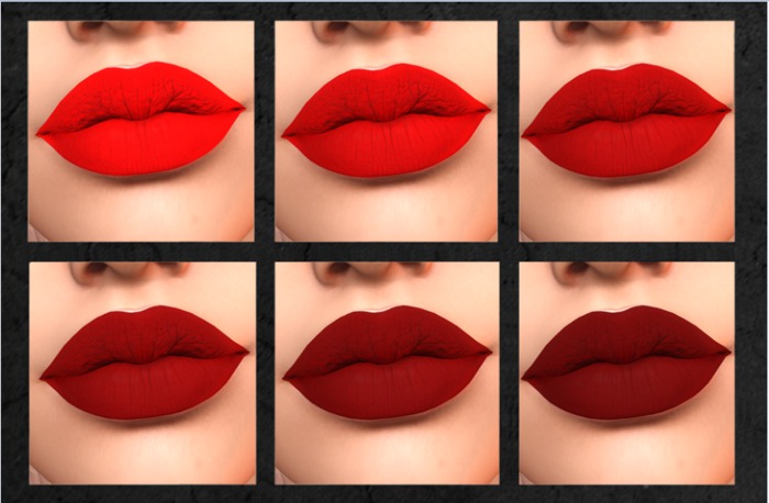 Second Life Marketplace - NR.01 Genus Lipstick Matte -GENUS MESH HEAD-