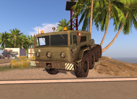 Second Life Marketplace - Army Truck
