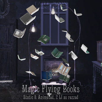 Second Life Marketplace - *pm* Magic Flying Books - Macabre