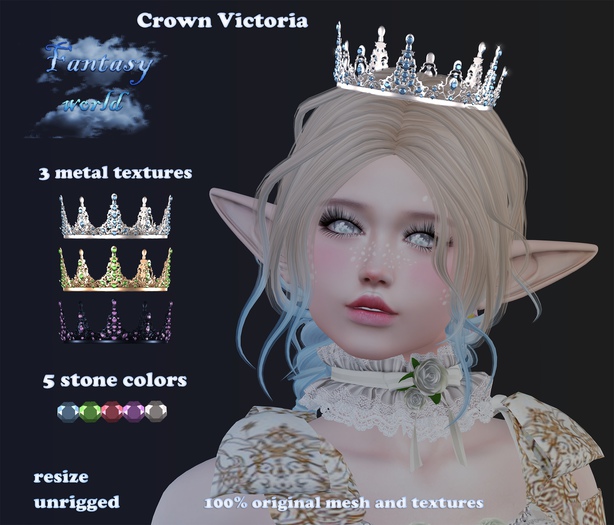 Second Life Marketplace - {Fantasy world} Crown Victoria