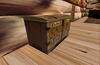 Second Life Marketplace - Rosemaled Folk Art Chest, Rust,