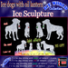 Second Life Marketplace - Ice dogs with oil lantern - Ice Sculpture