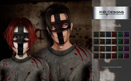 Second Life Marketplace - KiB Designs - Cross Mask "Wear"