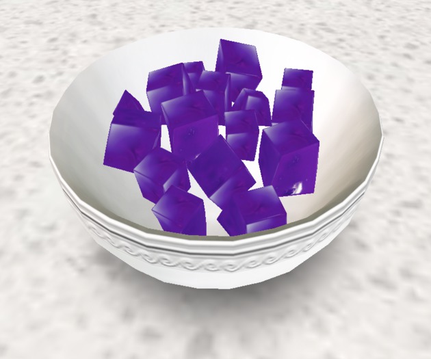 Second Life Marketplace - Grape Jello Bowl SG