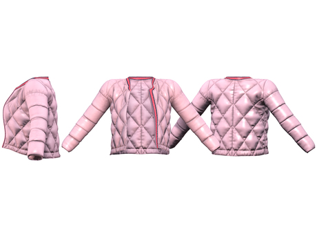 Second Life Marketplace - Full Perm Short Padded Jacket Coat Slink ...