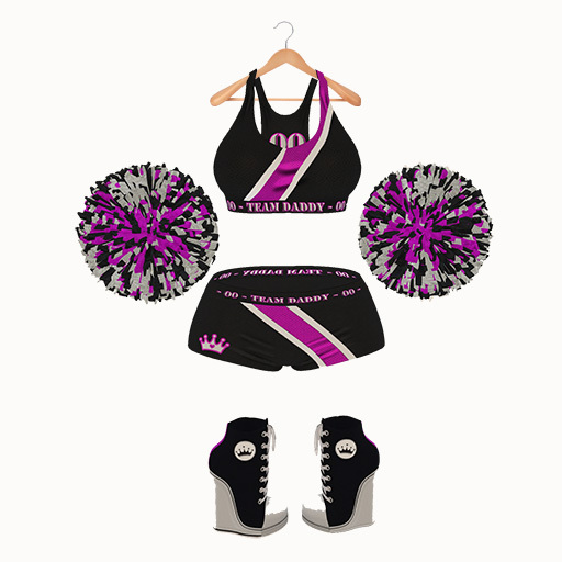 Go Team Cheerleader Costume Pink