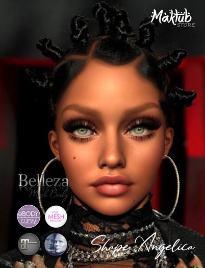 Second Life Marketplace - Maktub Store - Angelica Genus Baby Face