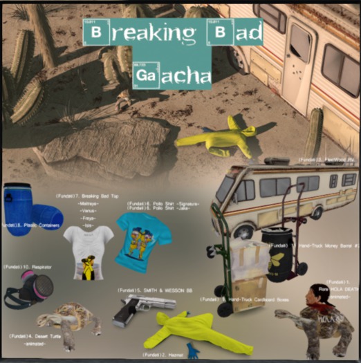 Second Life Marketplace - (Fundati) 8. Plastic Containers