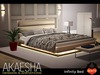 Second Life Marketplace - Leather Platform Bed - Solo, MF, MFF, MFM ...