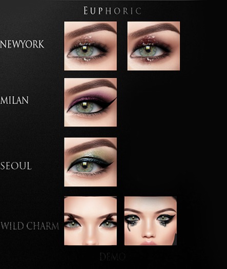 Second Life Marketplace - .euphoric ~Newyork-Milan-Seoul-Wild C.Eye ...