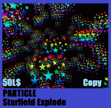 Second Life Marketplace - PARTICLE Starfield Explode