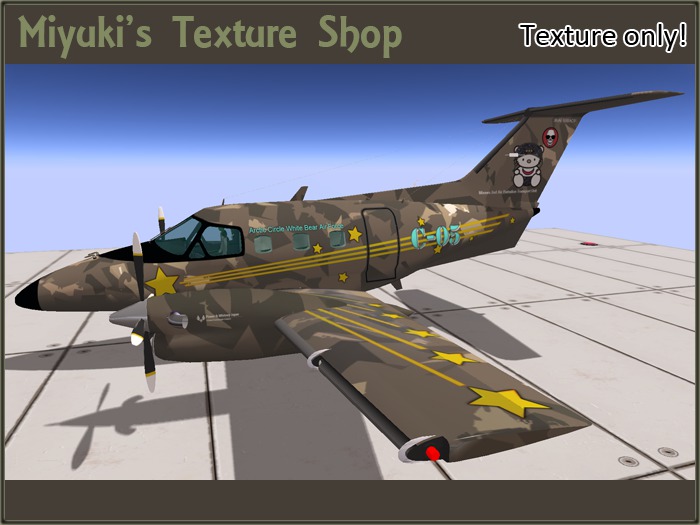 Second Life Marketplace - Texture for Dani Airplanes D121 Camouflage