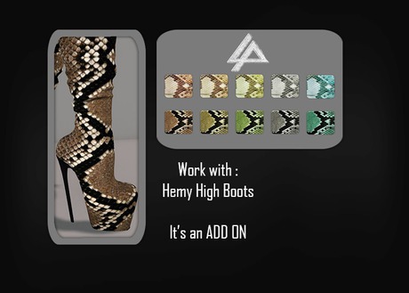 Second Life Marketplace - .E. Snake HUD Add-On