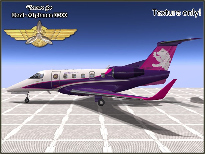 Second Life Marketplace - Texture for Dani Airplanes D-300 (LION)