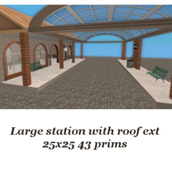 Second Life Marketplace - JCD TRAIN STATION UG (Delivery truck)