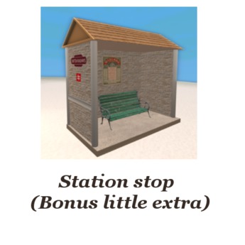 Second Life Marketplace - JCD TRAIN STATION UG (Delivery truck)