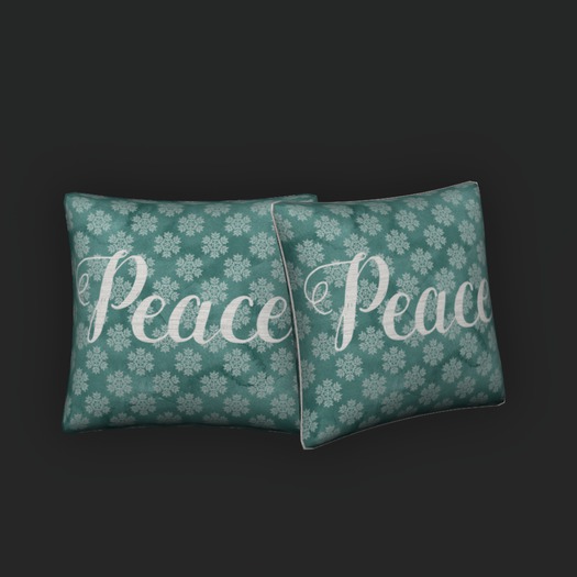 Second Life Marketplace - Pomegranate - Rosy Holiday Pillow - Peace ...