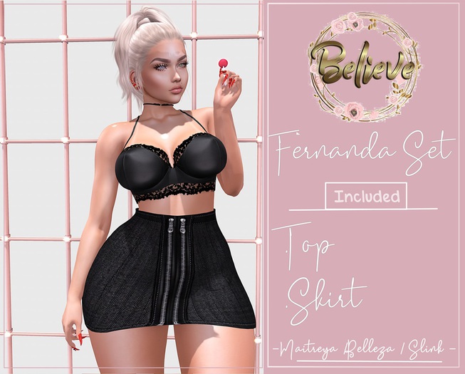 Second Life Marketplace - :: Believe :: Fernanda Set ::..ADD-ME