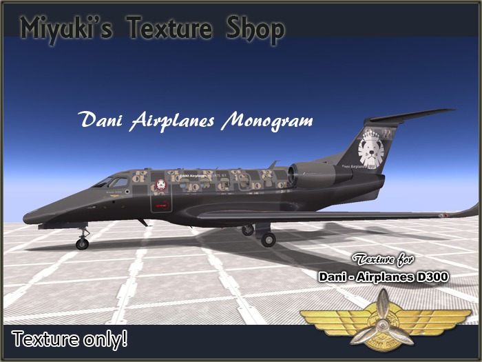 Second Life Marketplace - Texture for Dani Airplanes D-300 (DANI KING)
