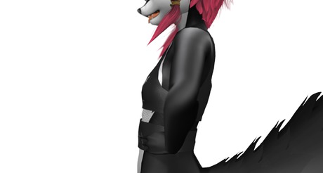Second Life Marketplace - Kemono Punk Net Tanktop