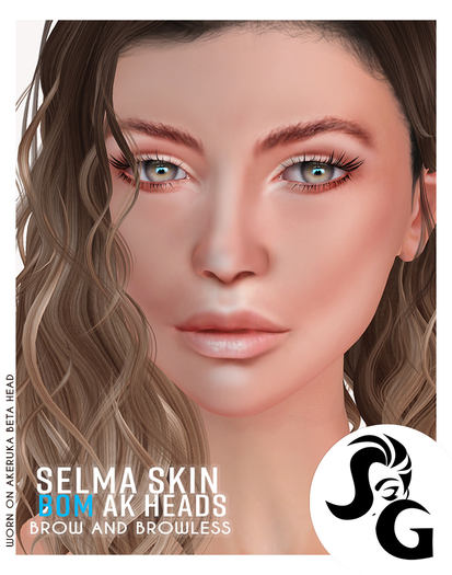 Second Life Marketplace - ::SG:: Selma Skin BOM ALL TONE ( MATCH ...