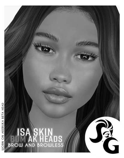 Second Life Marketplace - ::SG:: Isa Skin BOM DEMO (MATCH AKERUKA ...