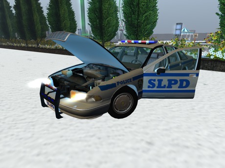 Second Life Marketplace - 93 CBM SLPD Cruiser