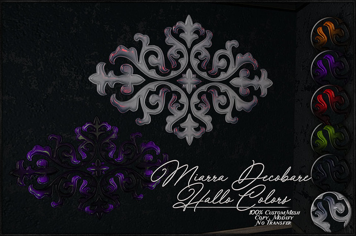 Second Life Marketplace - :[P]:- Miarra BareCrop Wallart Hallo