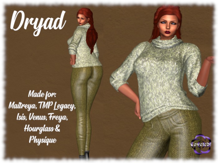 Second Life Marketplace - Dryad Sweater & Pants by COVETD!