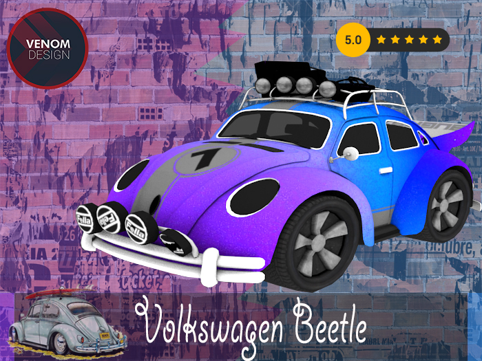 Second Life Marketplace - Beetle (FLIP-FLOPPING) | Full Perm