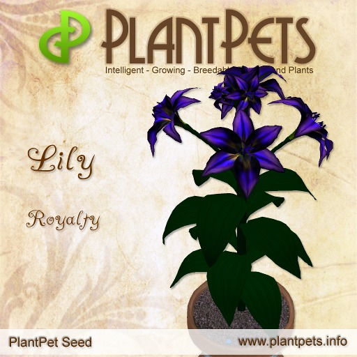 Second Life Marketplace - PlantPet Seed [Lily *Royalty*]